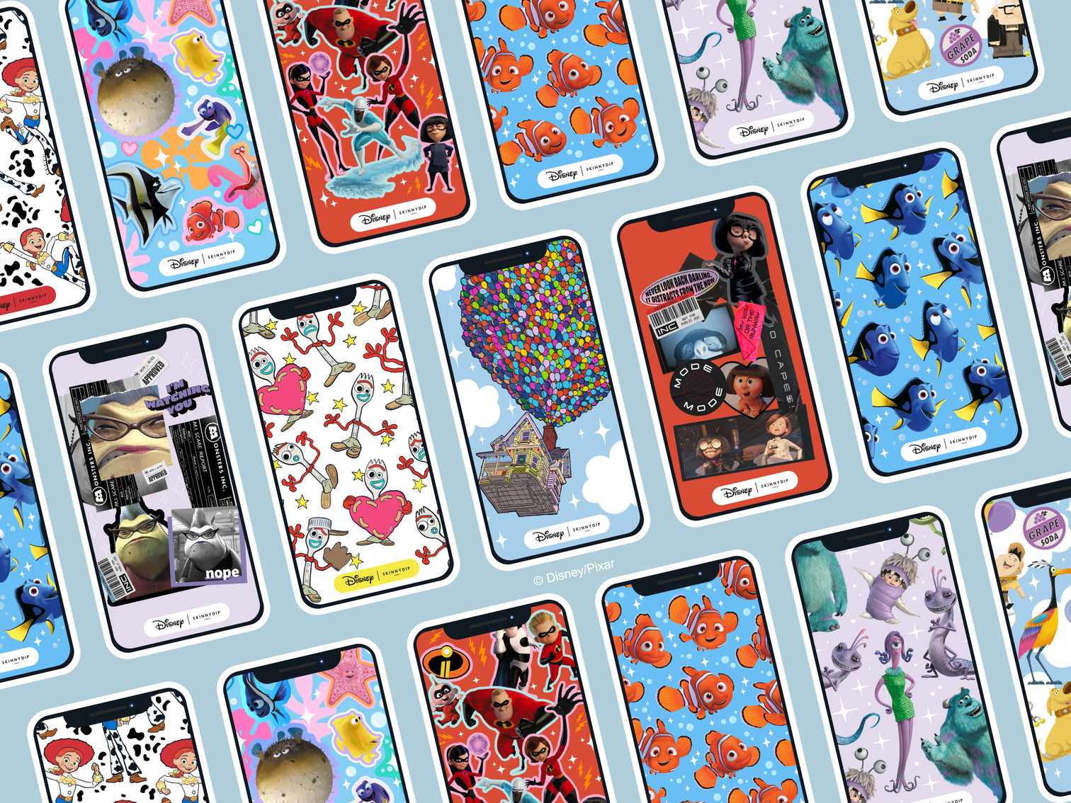 Disney Pixar Phone Wallpapers – Skinnydip London