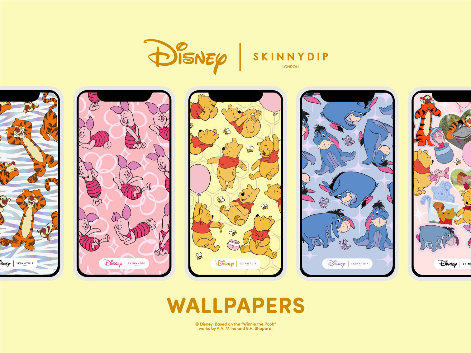 Disney Winnie The Pooh Wallpapers – Skinnydip London