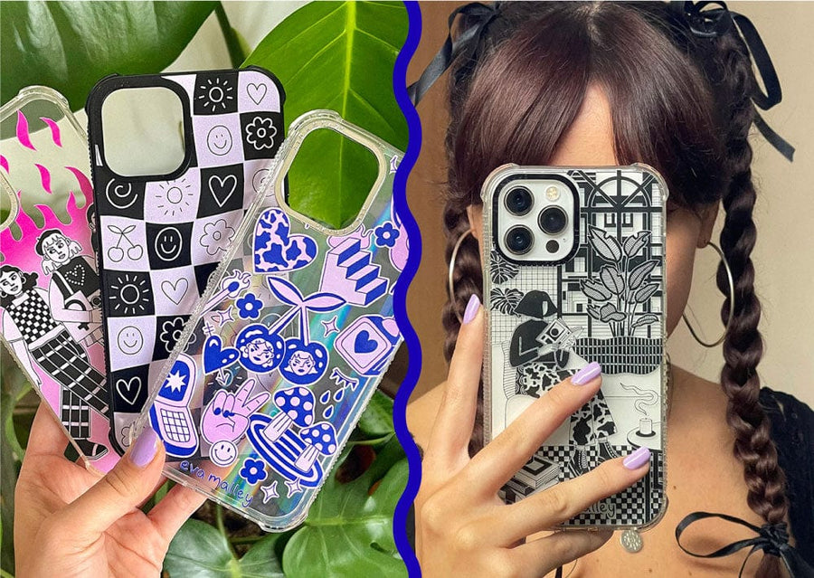 Eva Malley x Skinnydip | Illustrated Phone Cases | Skinnydip London