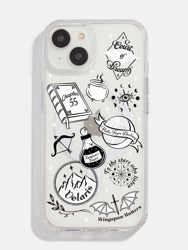 ACOTAR Sticker MagSafe iPhone Case | Fairy Inspired iPhone Cases ...
