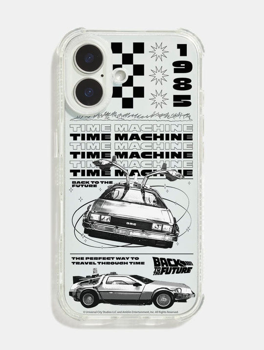 Back To The Future x Skinnydip Time Machine Shock iPhone Case | Back To ...
