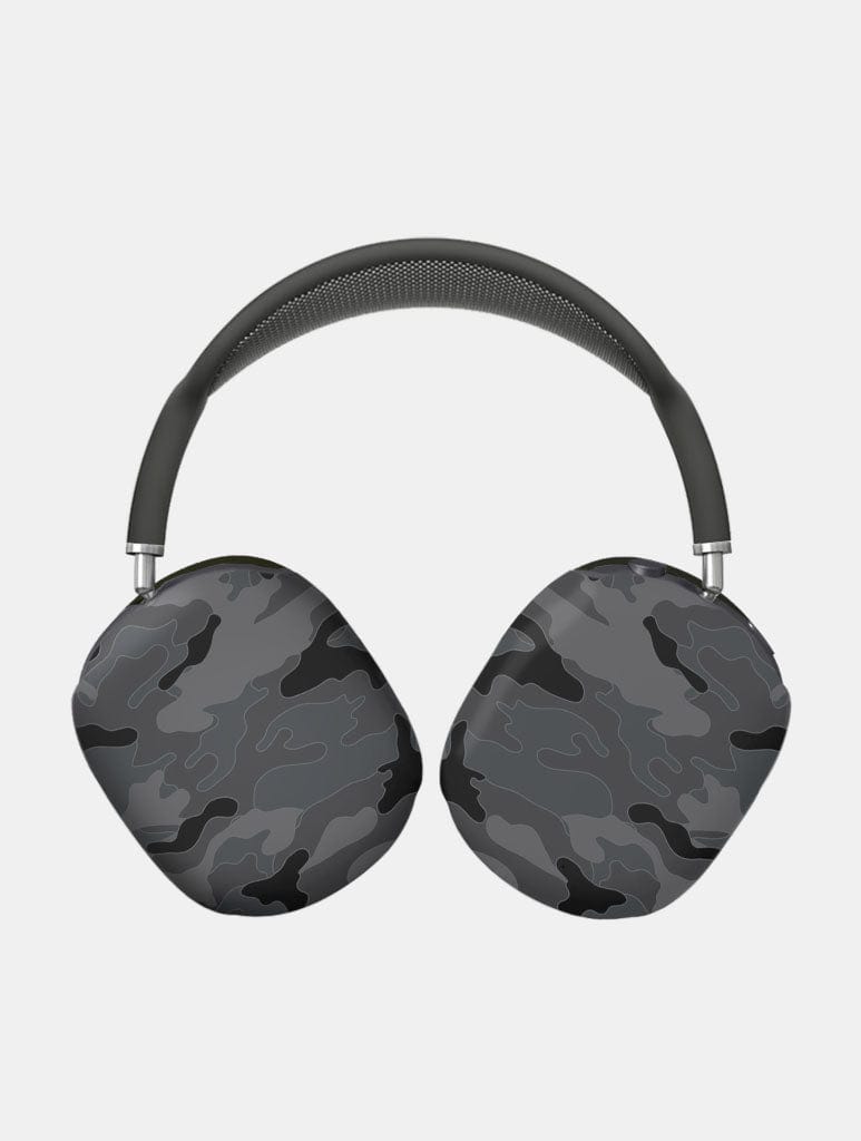 Black Camo AirPods Max Case in Matte | Men's Urban Camo Accessories | Skinnydip London