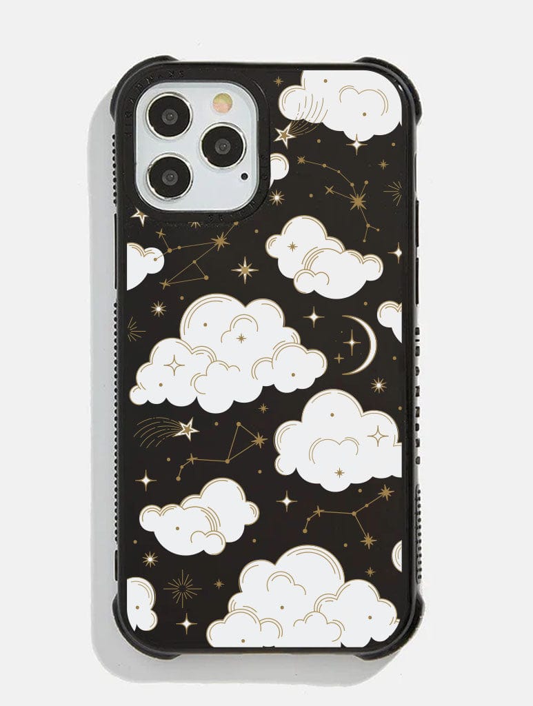 Black Celestial Cloud Shock iPhone Case | Dreamy Phone Cases | Skinnydip London