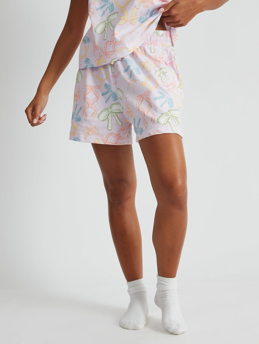 Bow Print Cami & Short Pyjama Set | Bow Pyjamas | Skinnydip London