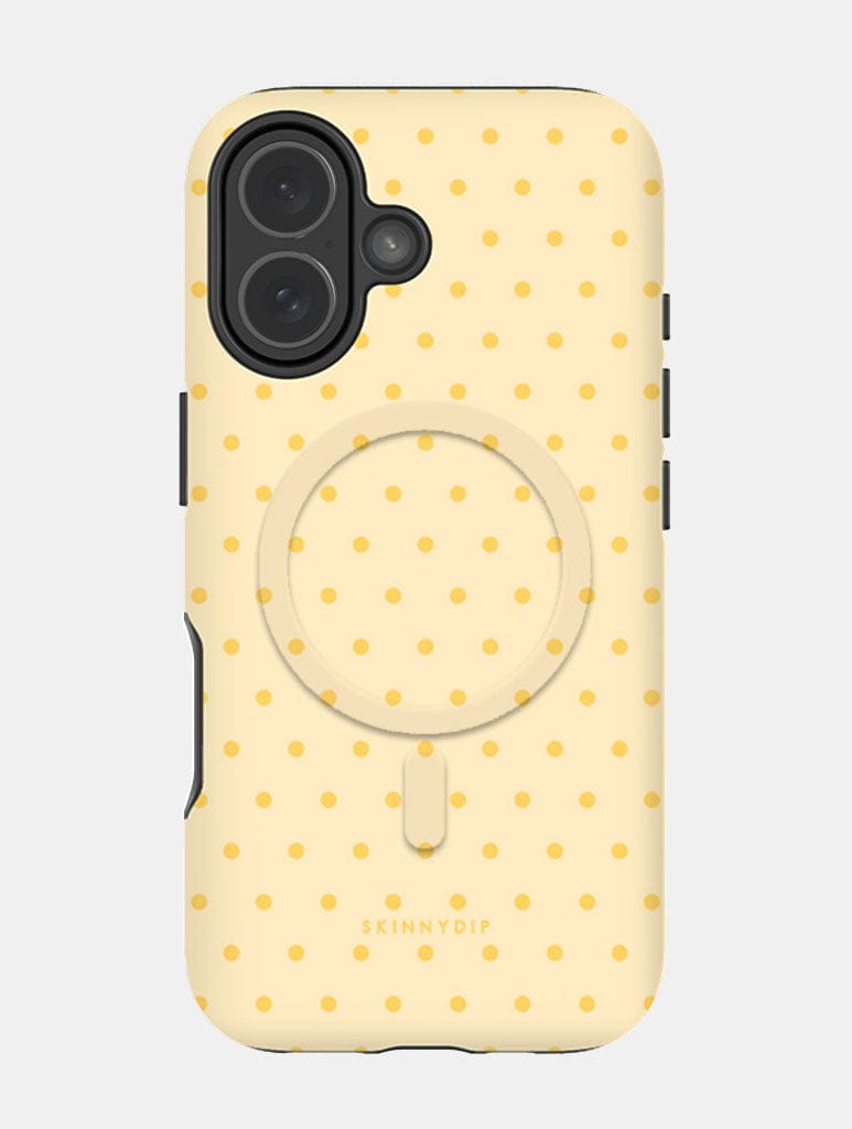 Butter Yellow Mini Dots Magsafe Ultra Protective iPhone Case | Butter ...