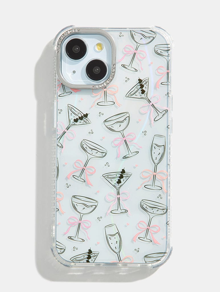Cocktail Bow Shock iPhone Case | Pretty Phone Cases | Skinnydip London