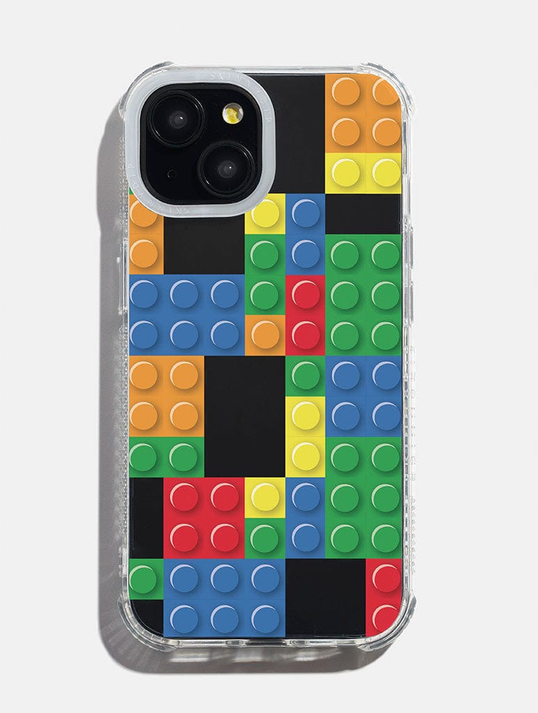 Colourful Bricks Shock iPhone Case | Fun Phone Cases | Skinnydip London