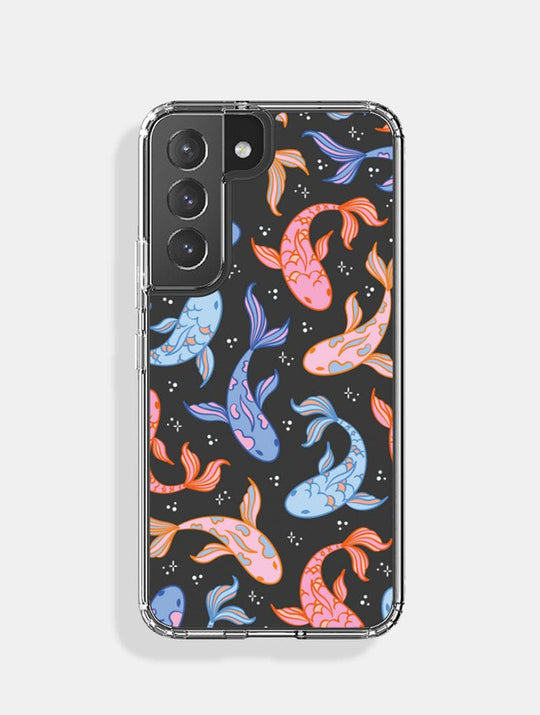 Colourful Koi Fish Android Case | Scratchproof Samsung S23 Ultra Cases ...