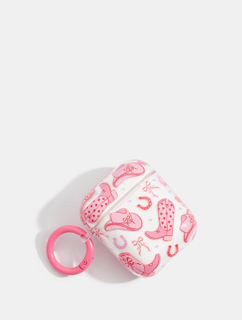 Coquette Cowgirl AirPods Case | Pink Aesthetic Accessories | Skinnydip London