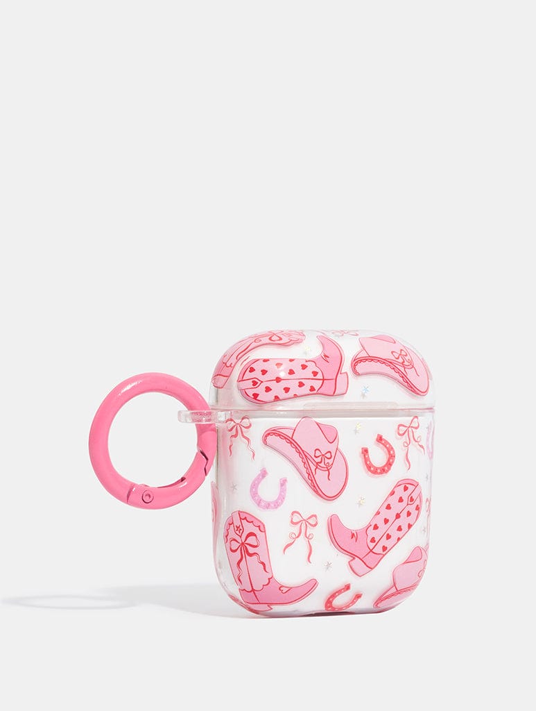 Coquette Cowgirl AirPods Case | Pink Aesthetic Accessories | Skinnydip London