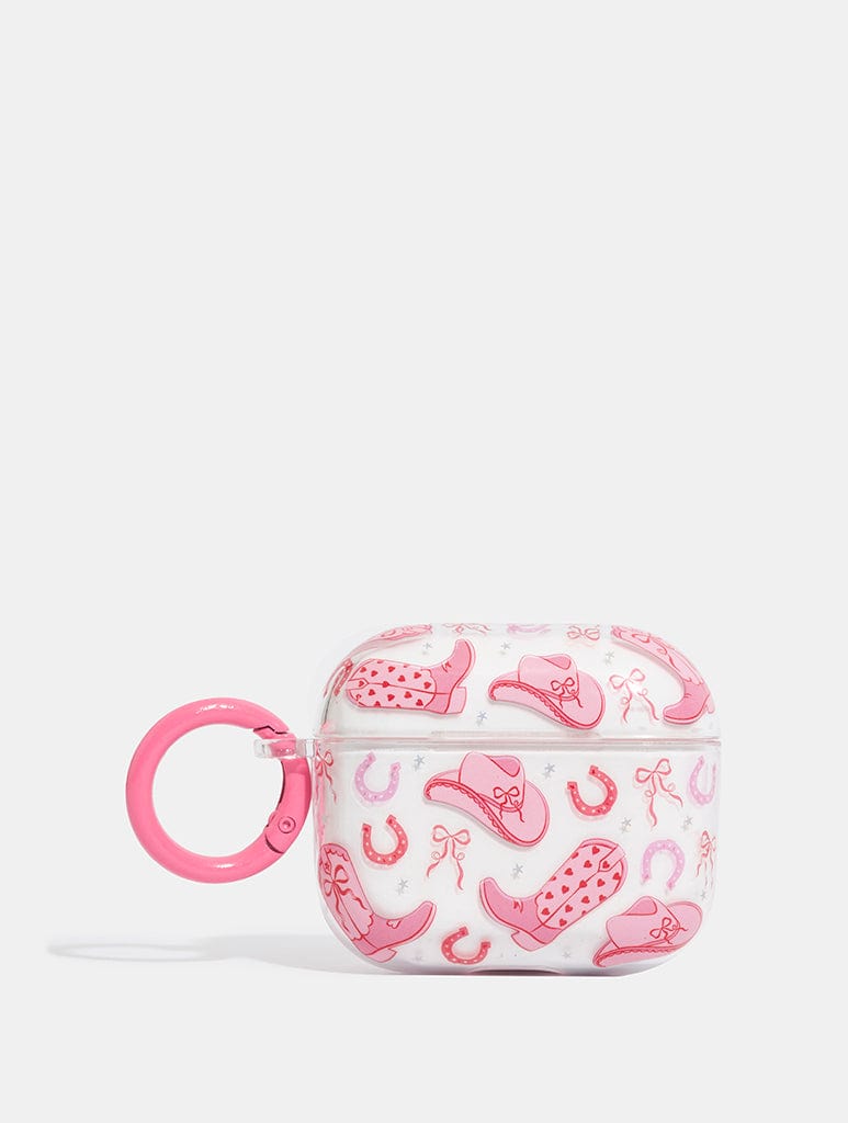 Coquette Cowgirl AirPods Case | Pink Aesthetic Accessories | Skinnydip London