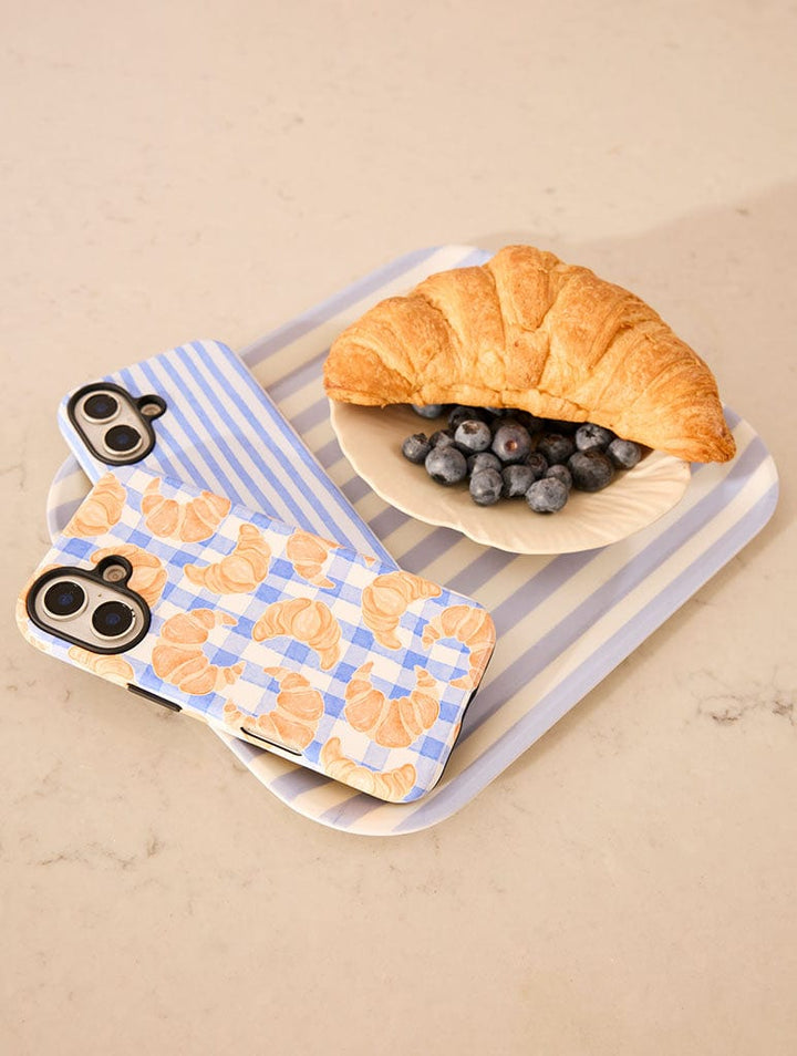 Croissant Gingham Ultra Protective iPhone Case | Croissant Accessories ...