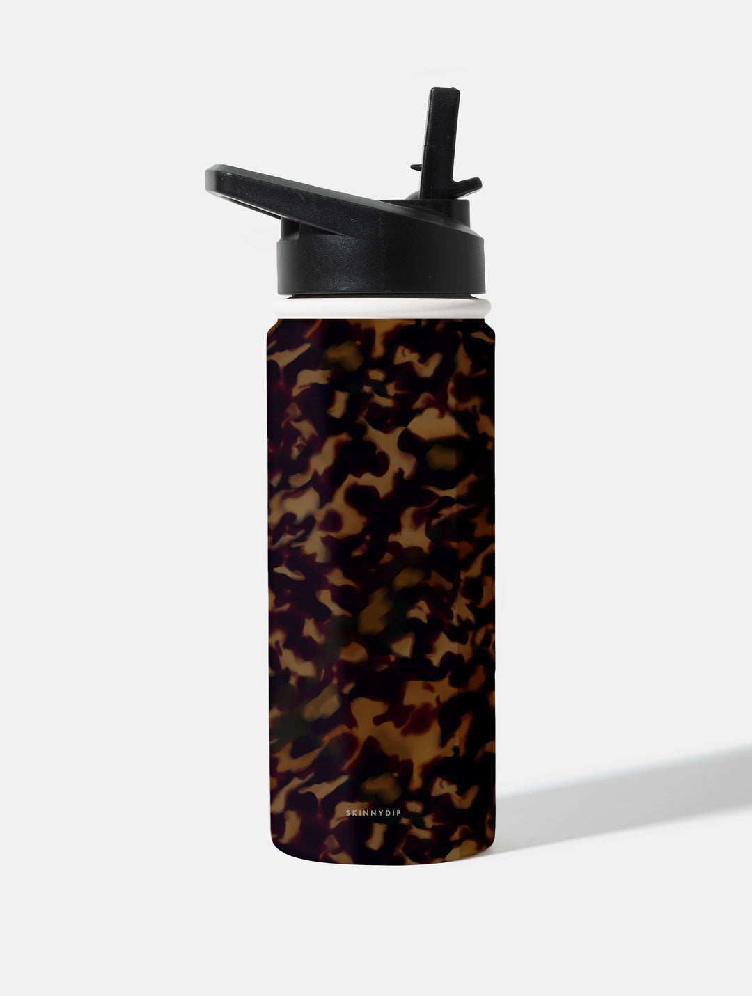 Dark Tortoise Shell 18oz Stainless Steel Water bottle | Tortoise Shell ...