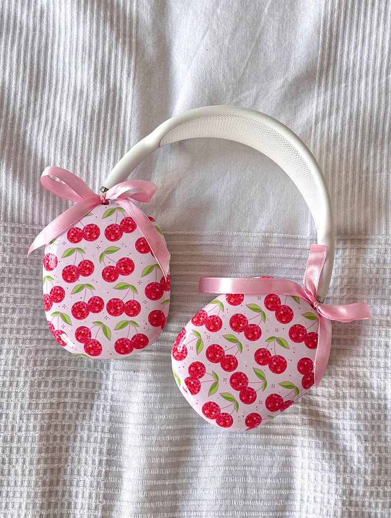 Disco Cherries AirPods Max Case in Gloss| Shop AirPods Max Cases | Skinnydip London