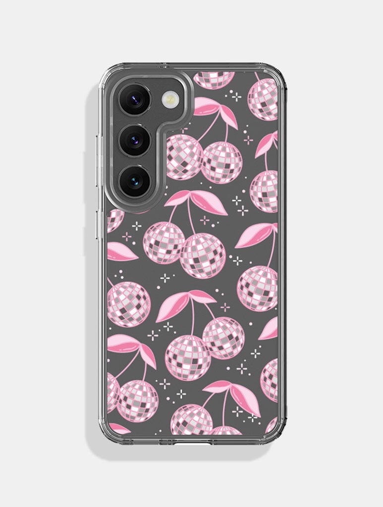 Disco Cherries Pink Android Case | Funky phone case | Skinnydip London