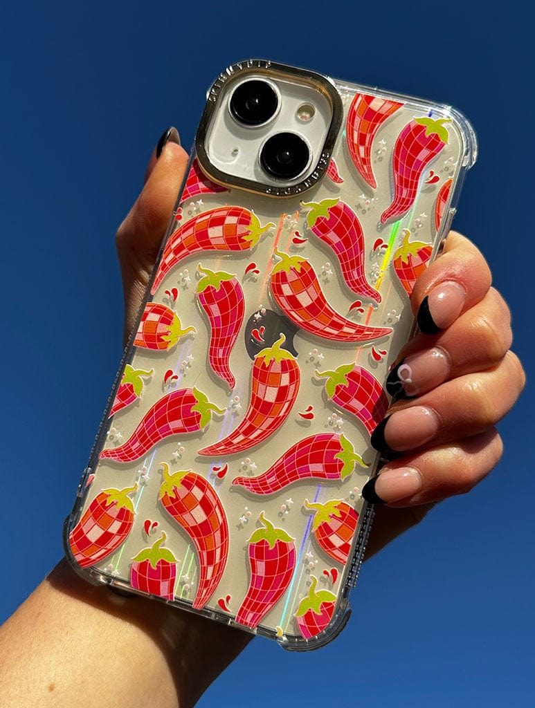 Disco Chillies Shock iPhone Case | Shop Disco Accessories | Skinnydip London