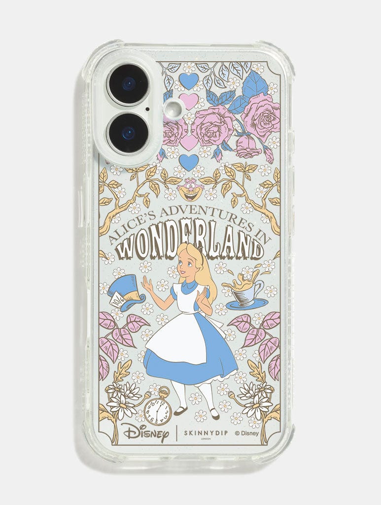 Disney Alice In Wonderland Book Shock iPhone Case | Alice In Wonderland ...