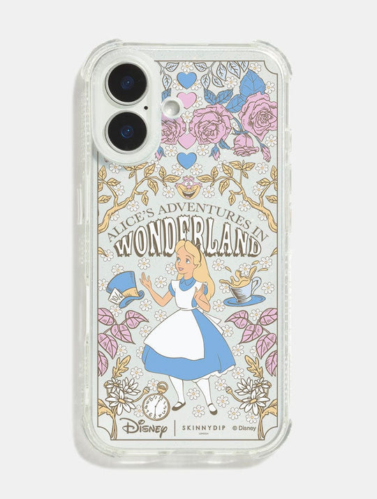 Disney Alice In Wonderland Book Shock iPhone Case | Alice In Wonderland ...