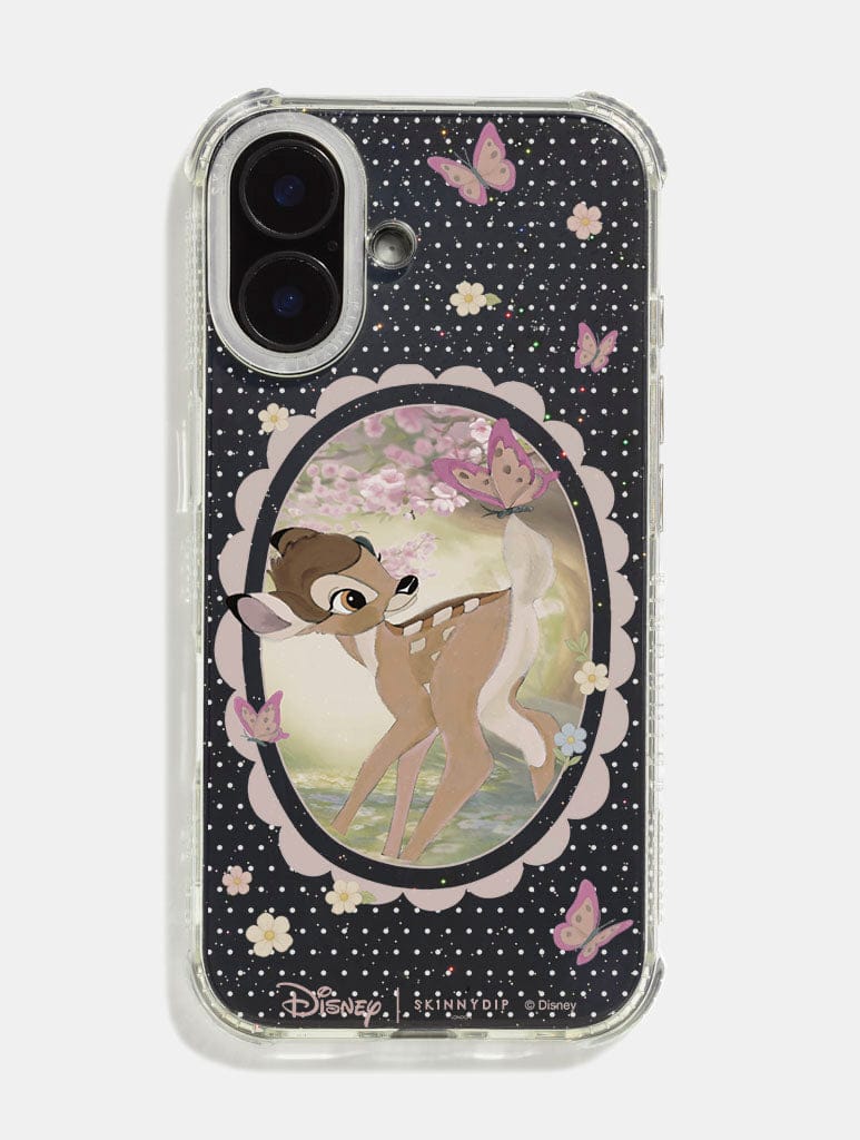 Disney Bambi Butterfly Frame Shock iPhone Case | Cute Bambi Phone Case ...