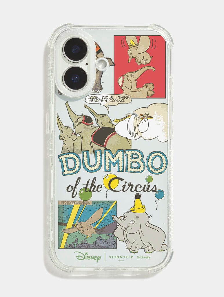 Disney Dumbo Vintage Circus Shock iPhone Case | Skinnydip London