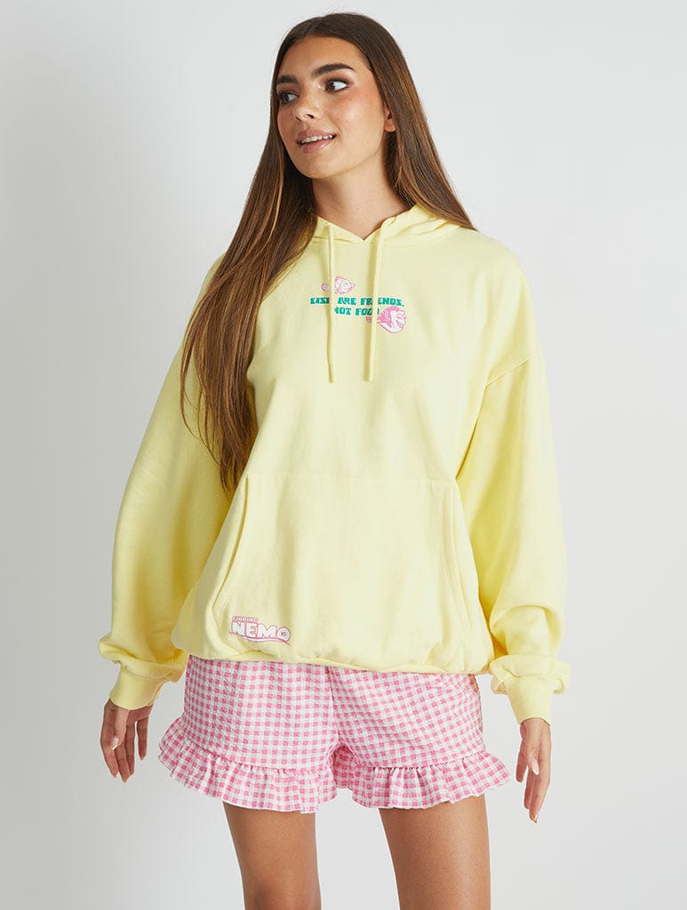 Disney Finding Nemo Just Keep Swimming Hoodie | Yellow Hoodies ...