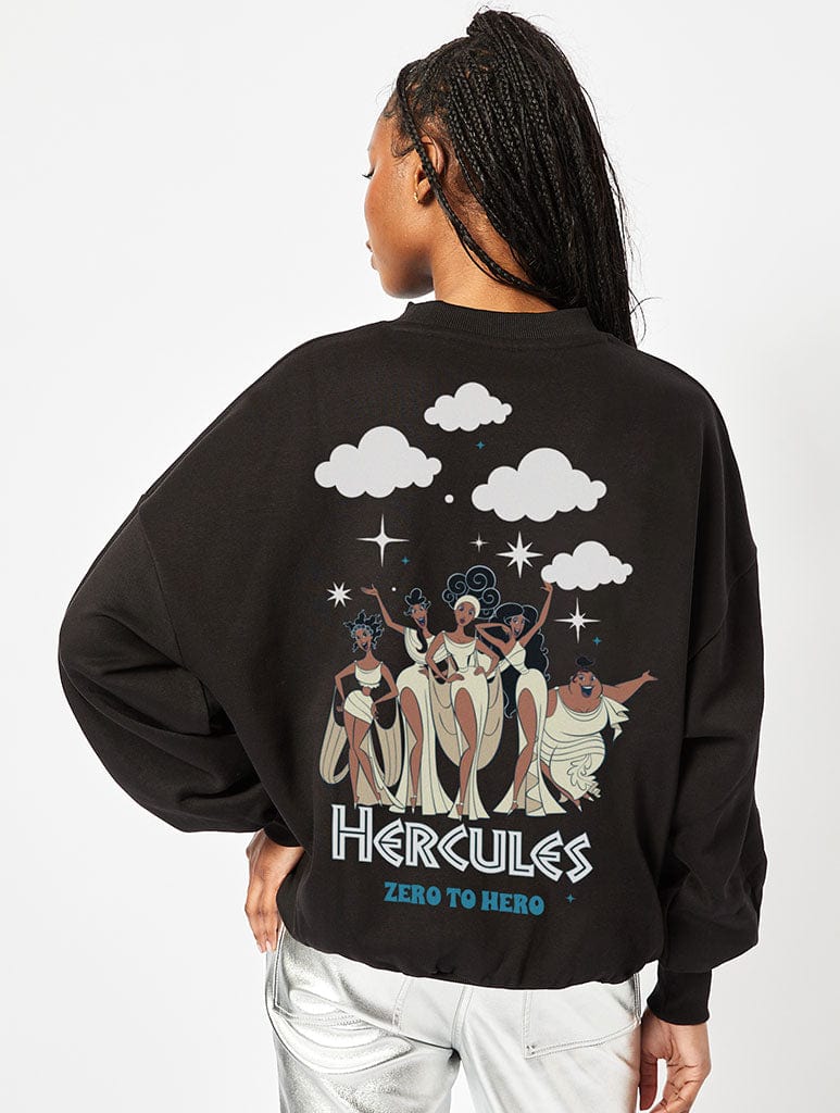 Disney Hercules Muses Sweatshirt in Black | Shop Greek Mythology ...
