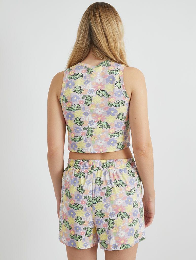 Disney Pascal Pyjama Vest & Short Set | Tangled Inspired Pyjamas | Skinnydip London