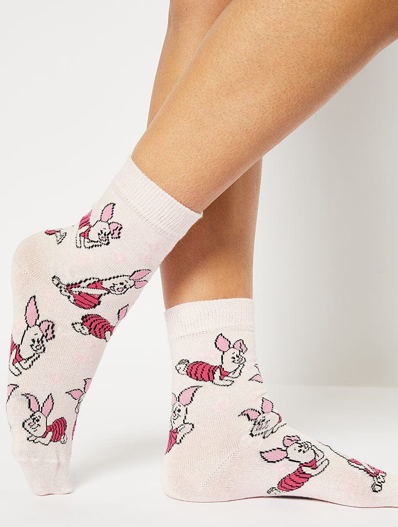 Piglet Socks | Shop Ladies Disney Socks | Skinnydip London