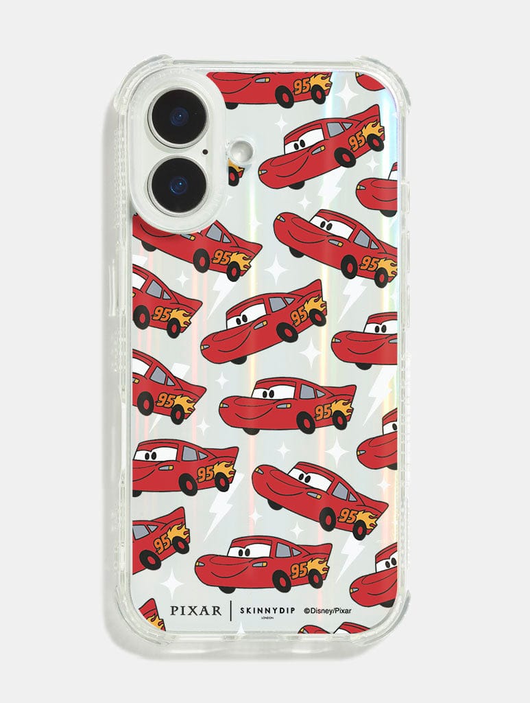Disney Pixar Cars Lightning McQueen Repeat Shock iPhone Case | Disney ...