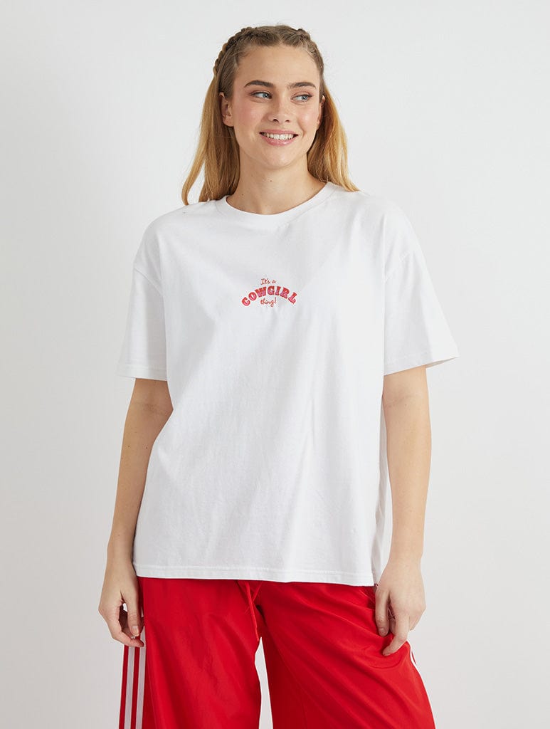 Disney Toy Story Jessie Poster T-Shirt In White | Skinnydip London