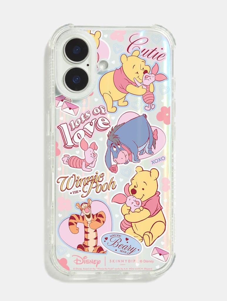 Disney Winnie The Pooh Love Sticker Shock iPhone Case | Winnie The Pooh ...