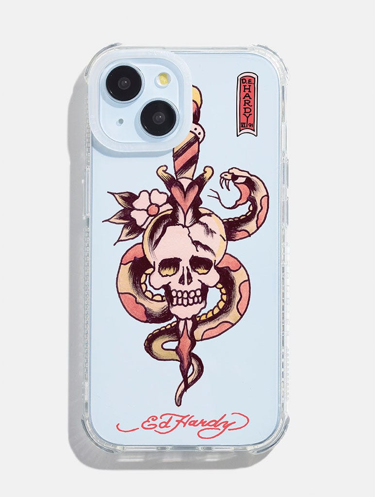 Ed Hardy x Skinnydip Skull & Snake Shock iPhone Case | Unique Phone ...