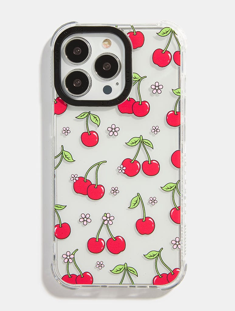 Floral Cherry Shock iPhone Case | Shop iPhone Cases | Skinnydip London