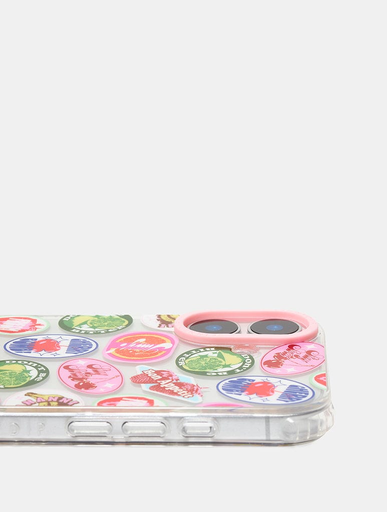 Fruity Graphic Sticker Shock iPhone Case | Graphic Print Phone Cases ...