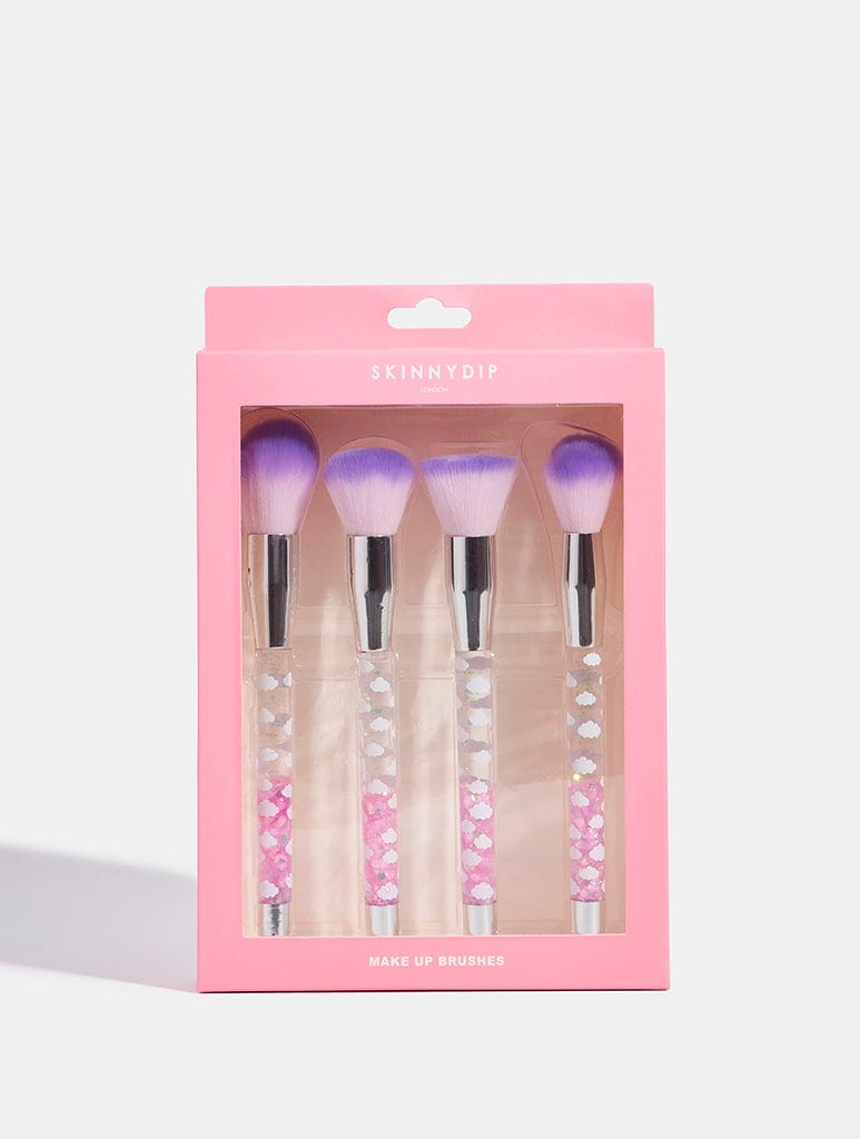 Glitter Cloud Make Up Brush Set | Makeup Essentials | Skinnydip London