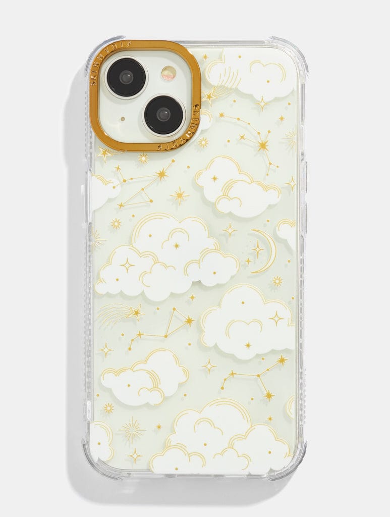 Gold Celestial Cloud iPhone Case | Celestial iPhone Cases | Skinnydip ...