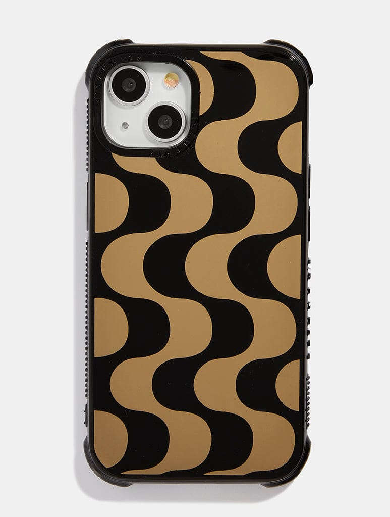 Gold Waves Shock iPhone Case | iPhone 14 Cases | Skinnydip – Skinnydip ...