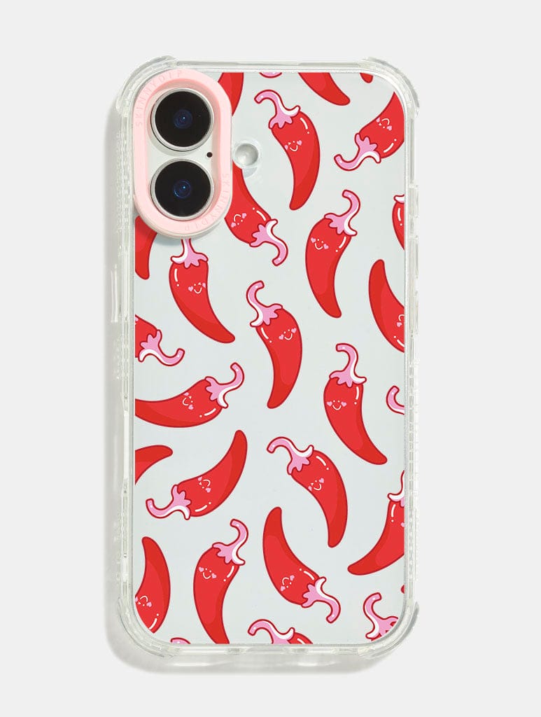 Happy Chilli Peppers Shock iPhone Case | Chilli Phone Cases | Skinnydip ...