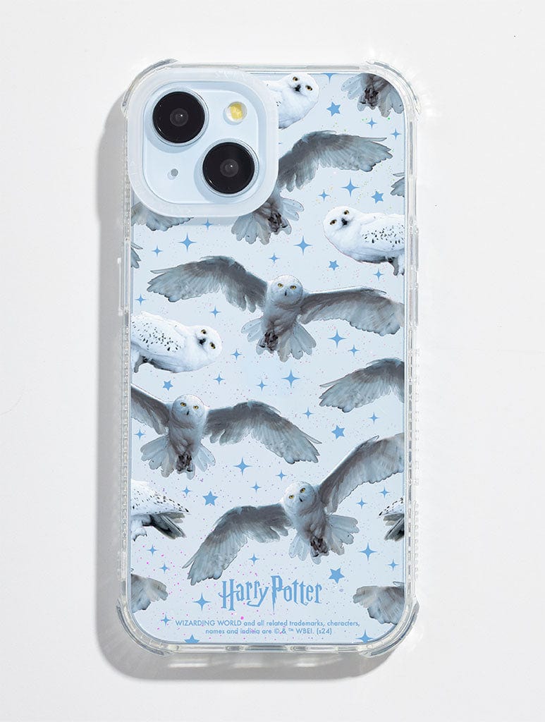Harry Potter x Skinnydip Hedwig Glitter Shock iPhone Case | Magical ...