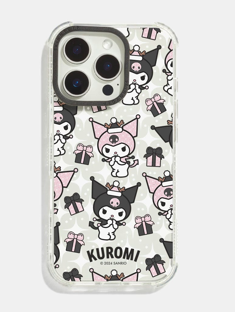Hello Kitty & Friends Kuromi Present Shock iPhone Case | Fun Festive Phone Cases | Skinnydip London