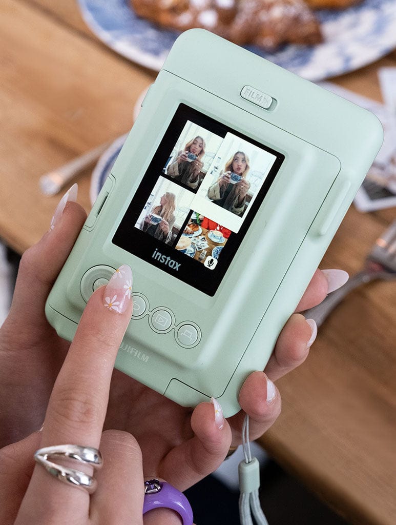 Instax Mini LiPlay in Matcha Green | Colourful Polaroid Cameras ...