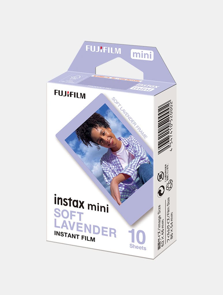 Instax Mini Soft Lavender Film 10 Pack | Coloured Instax Film ...