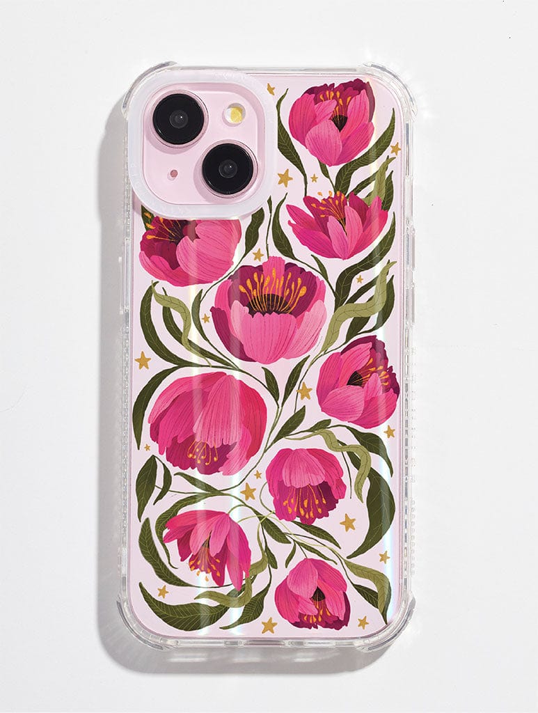 Kate Fox x Skinnydip Pink Floral Shock iPhone Case | Pink Phone Cases ...