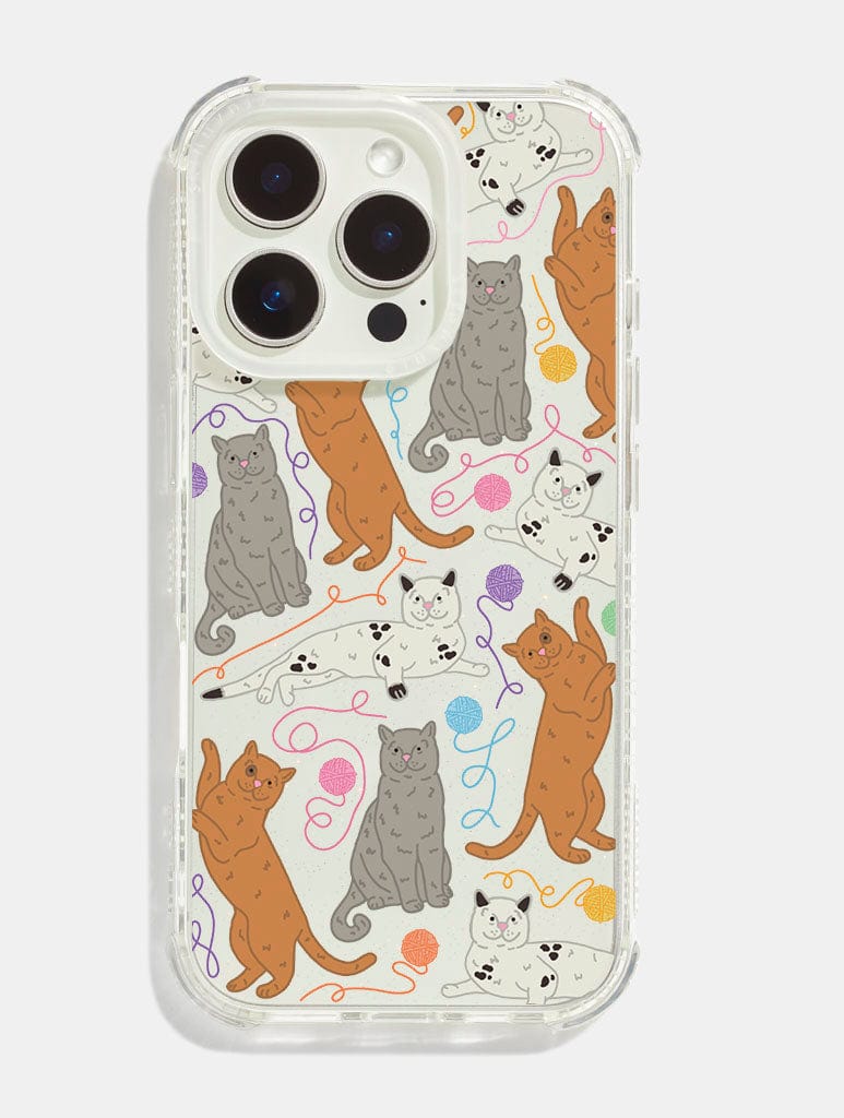 Katie Foylan x Skinnydip Cats Shock iPhone Case | Cute Cat iPhone Cases ...