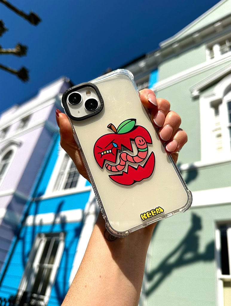 Keem x Skinnydip Apple & Worm Shock iPhone Case | Unique Phone Cases | Skinnydip London