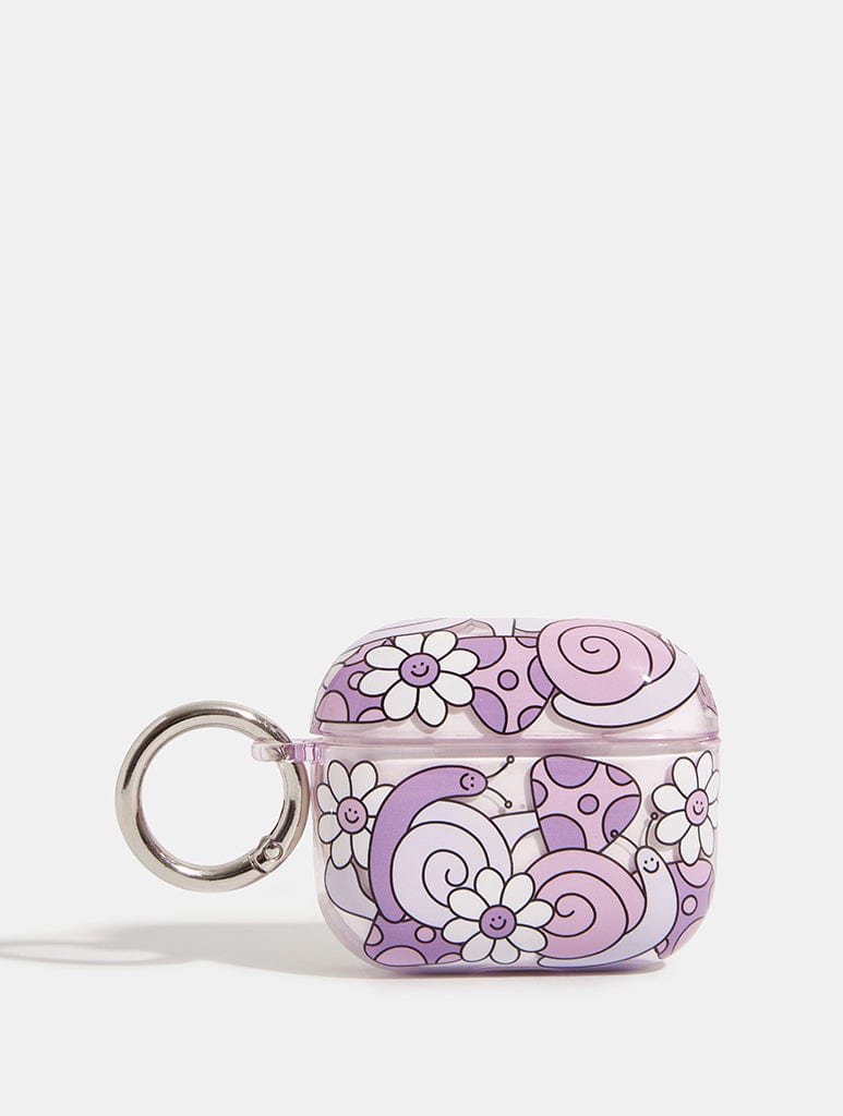 Lilac Snail AirPods Case | Protective AirPods Cases | Skinnydip London