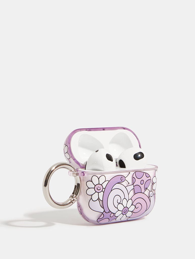 Lilac Snail AirPods Case | Protective AirPods Cases | Skinnydip London