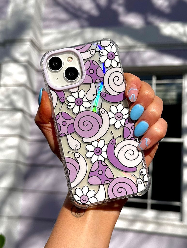 Lilac Snail Shock iPhone Case | Trending iPhone Cases | Skinnydip London
