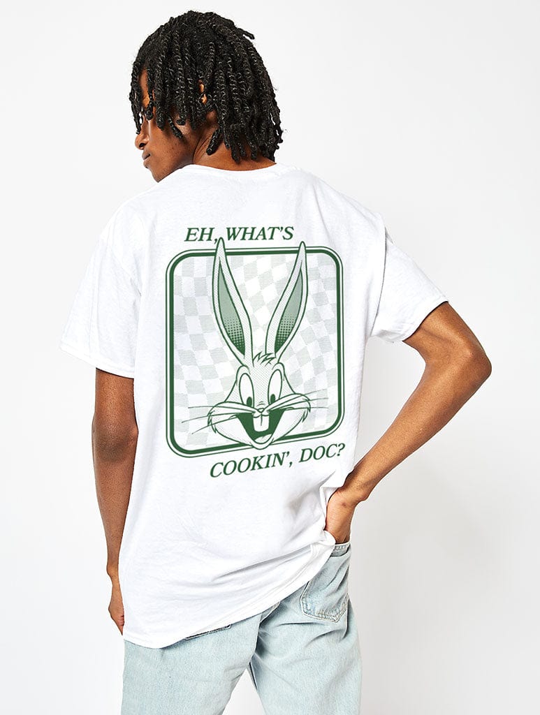 Looney Tunes x Skinnydip What's Cookin' T-Shirt in White | Looney Tunes Tees | Skinnydip London