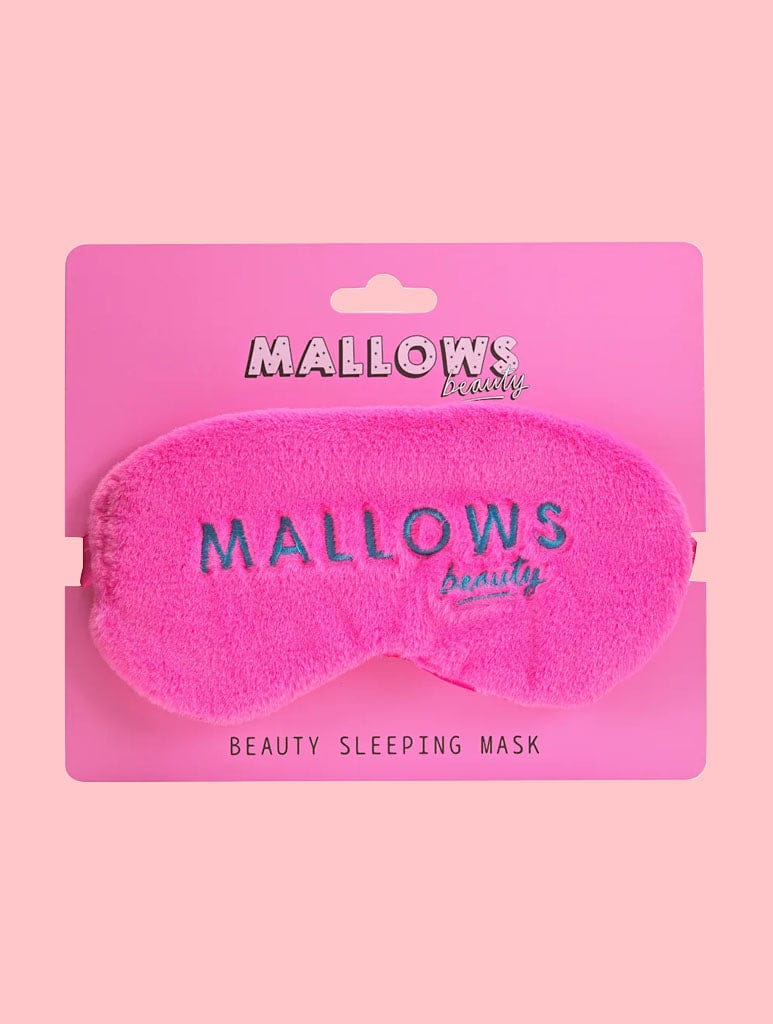 Mallows Bright Pink Eye Mask – Skinnydip London